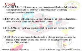 Software Engineering principles and pratices | PPT