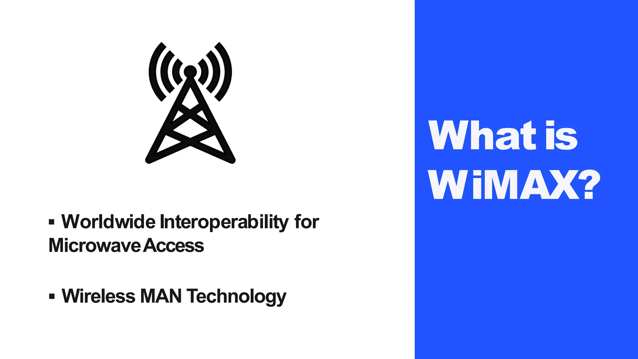 Wimax Technology in computer network science | PPT