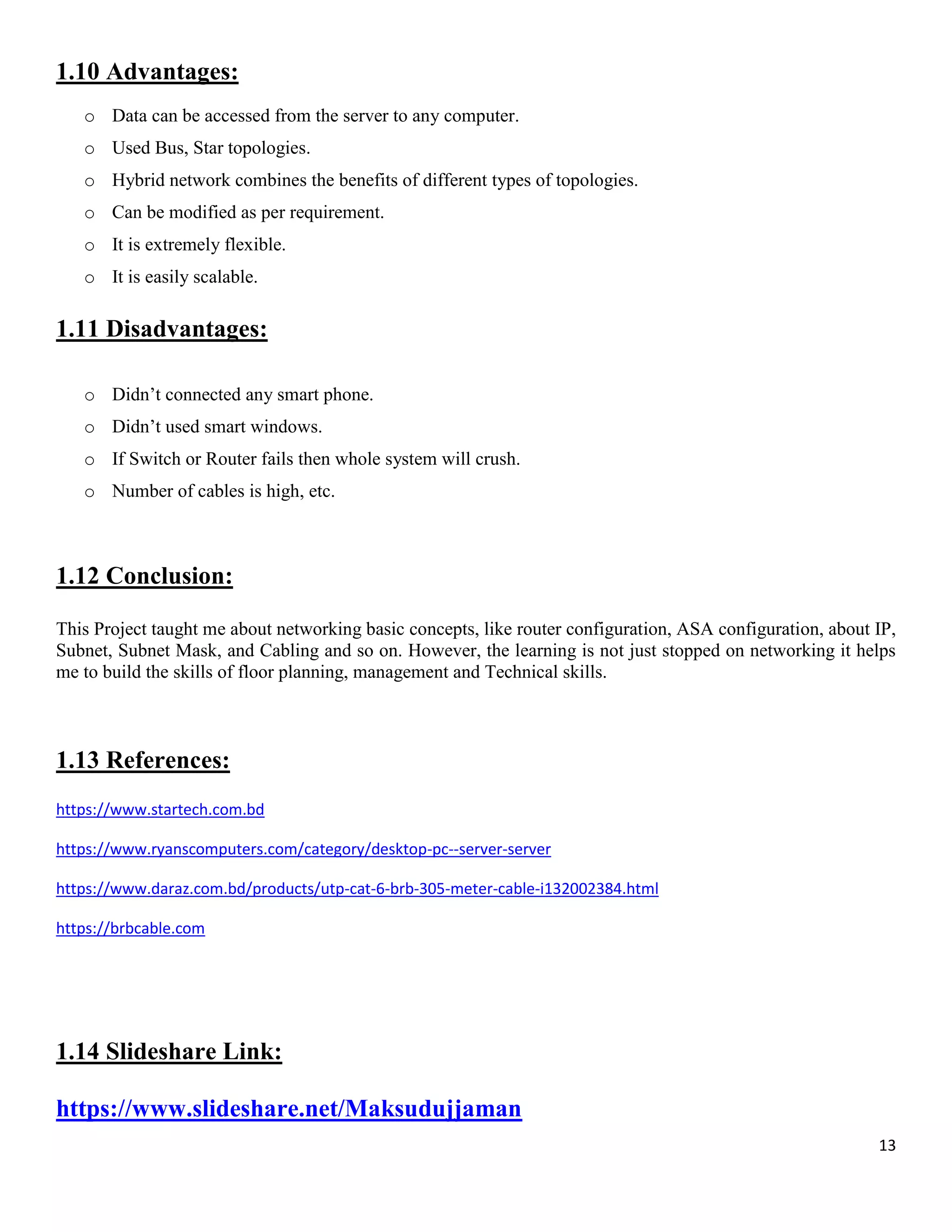 Cse 318 Project Report on Goethe Institut Bangladesh Network Design | PDF