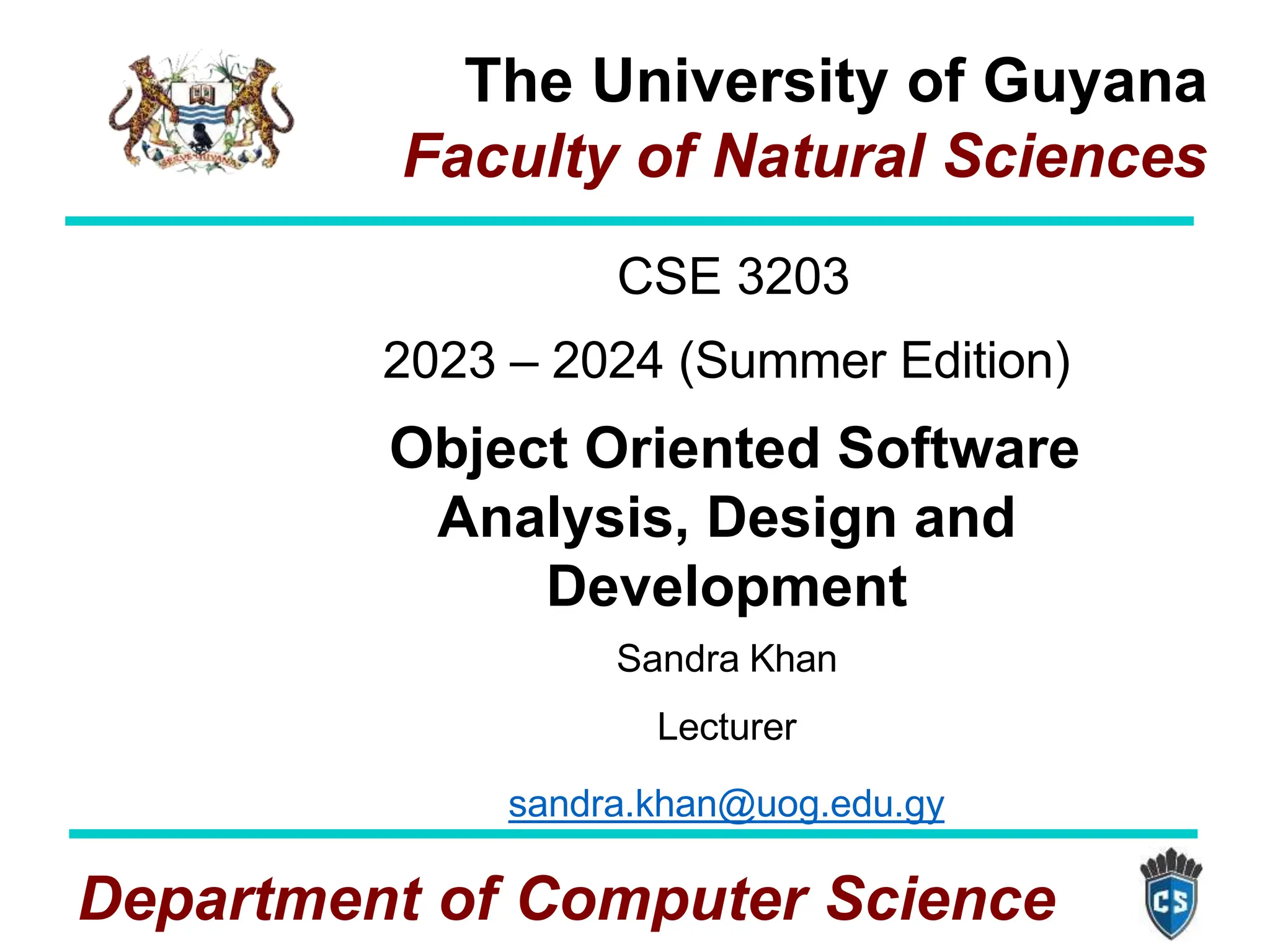 CSE3203_ 2023 Welcome and Introduction.pptx