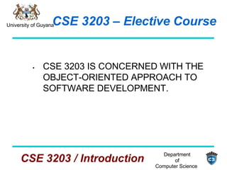 CSE3203_ 2023 Welcome and Introduction.pptx