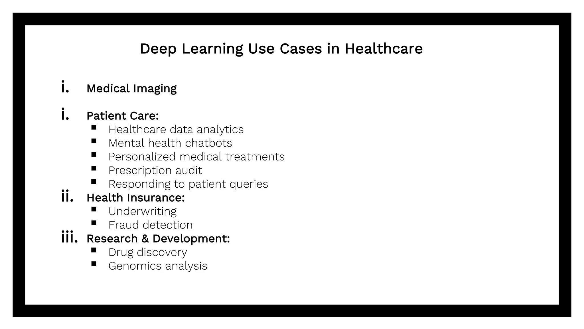 DEEP LEARNING IN HEALTHCARE | PPTX
