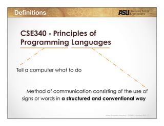 201505 - CSE340 Lecture 01 | PPT