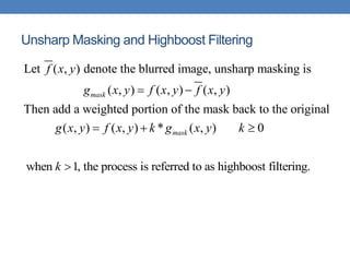 CSE367 Lecture- image sinal processing lecture | PPT | Free Download