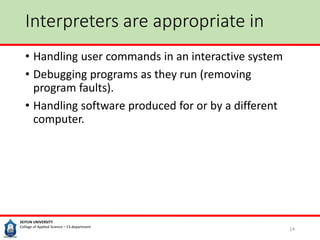 ESSENTIAL of (CS/IT/IS) class 05 (Software concepts) | PPTX | Programming Languages | Computing