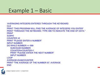 ESSENTIAL of (CS/IT/IS) class 05 (Software concepts) | PPTX | Programming Languages | Computing