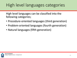 ESSENTIAL of (CS/IT/IS) class 05 (Software concepts) | PPTX ...