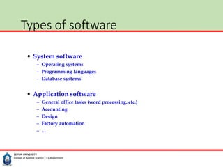ESSENTIAL of (CS/IT/IS) class 05 (Software concepts) | PPTX | Programming Languages | Computing