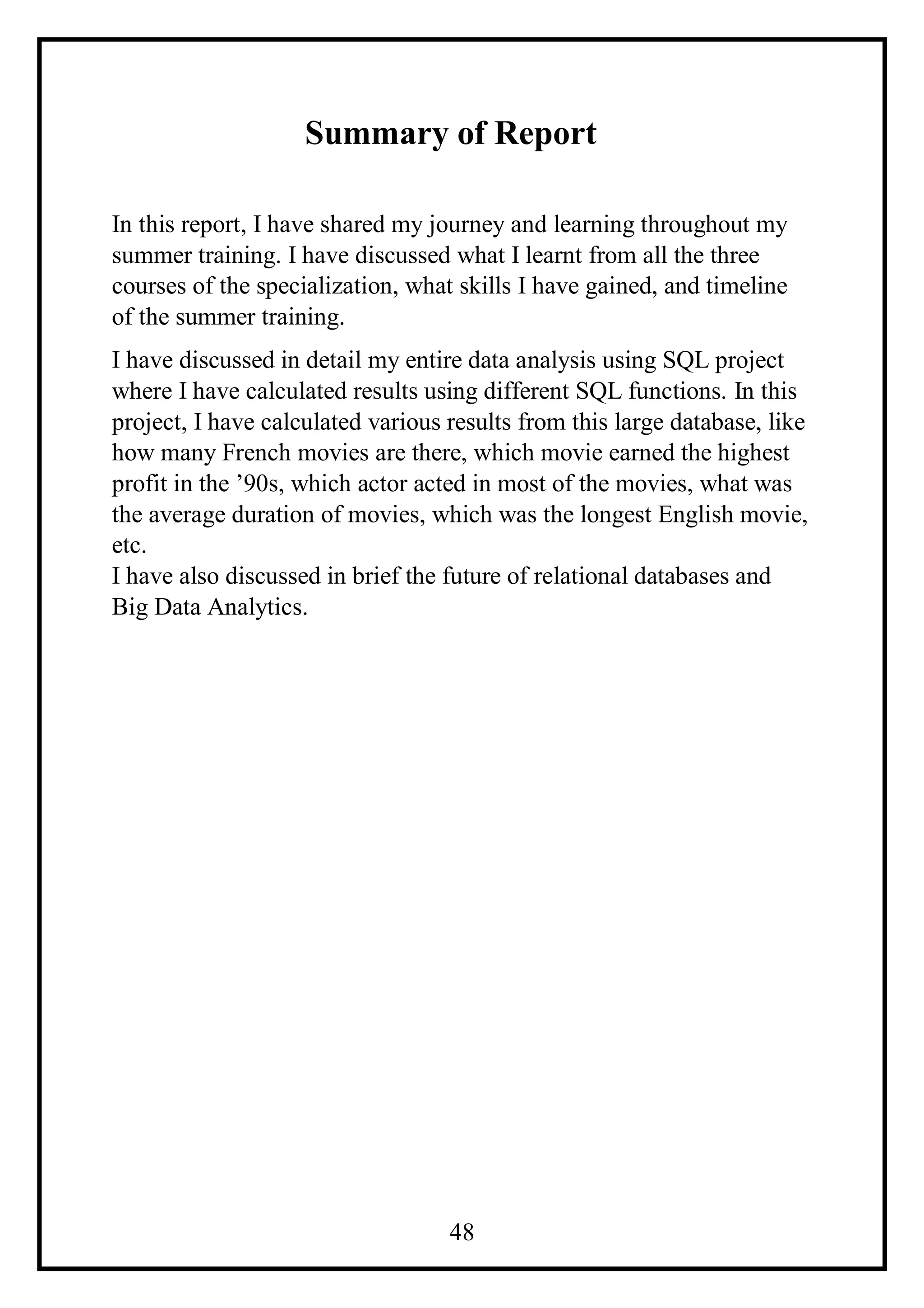 Cse443 Project Report - LPU (Modern Big Data Analysis with SQL ...