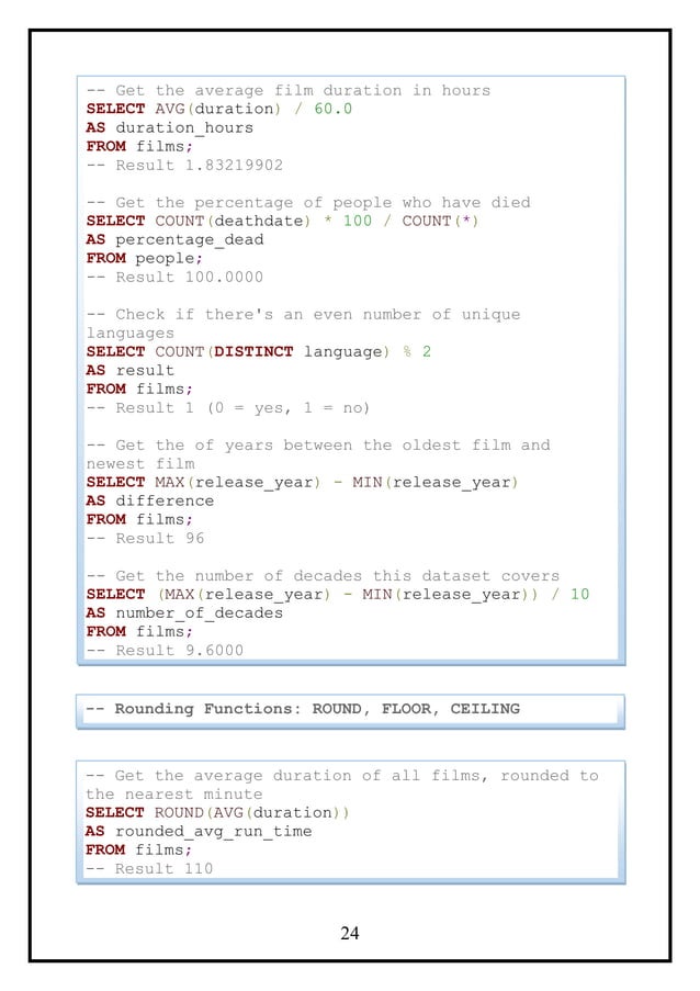 Cse443 Project Report - LPU (Modern Big Data Analysis with SQL ...