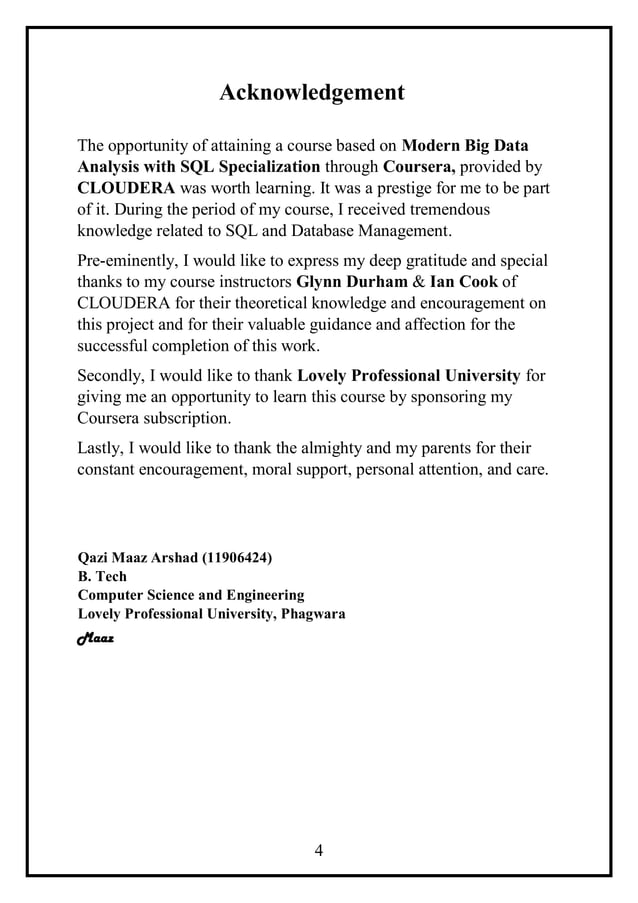 Cse443 Project Report - LPU (Modern Big Data Analysis with SQL ...