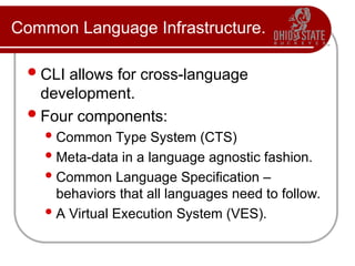 CSharp_01_CLROverview_and Introductionc# | PPT