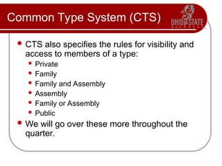 CSharp_01_CLROverview_and Introductionc# | PPT