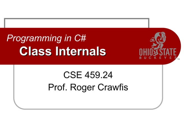 CSharp_03_ClassesStructs_and_introduction | PPT