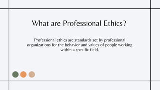 CSE498 - Professional Ethics in Computing | PPT