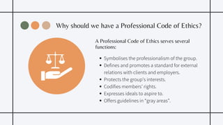 CSE498 - Professional Ethics in Computing | PPT