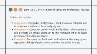 CSE498 - Professional Ethics in Computing | PDF