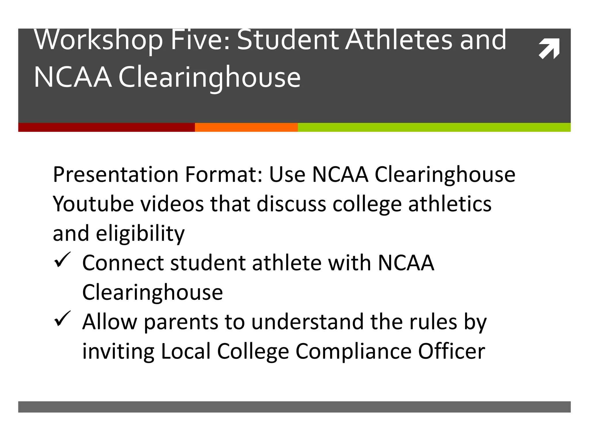College Readiness Workshop | PPTX | College Planning | College Education