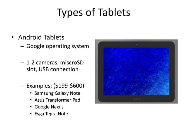 Techy Teachers: Tablets 101 | PPT