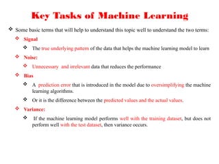 Advanced machine learning for MSc students | PPTX