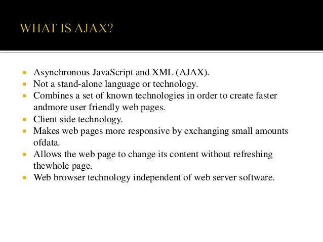 Ajax ppt