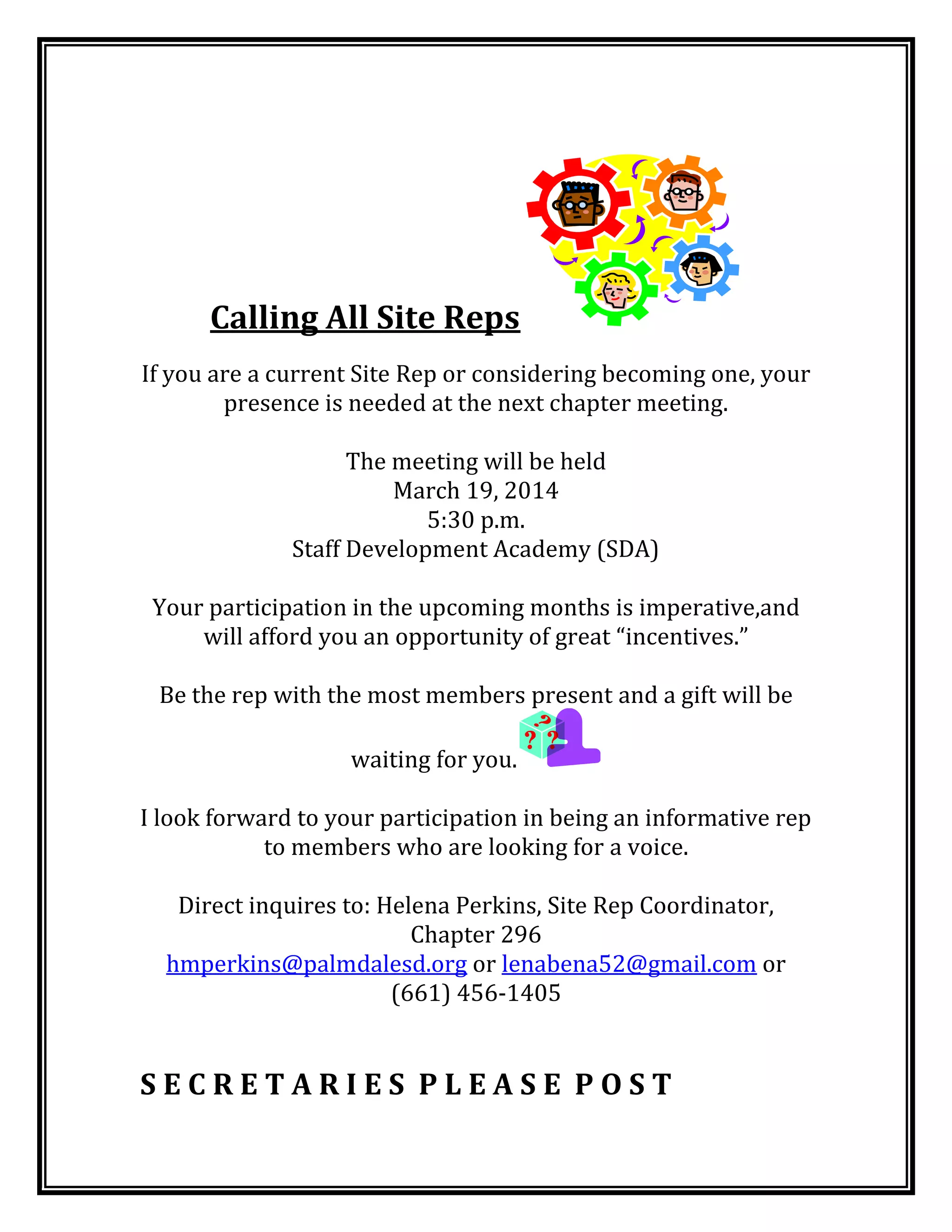 Csea rep flyer 3 14 | DOCX