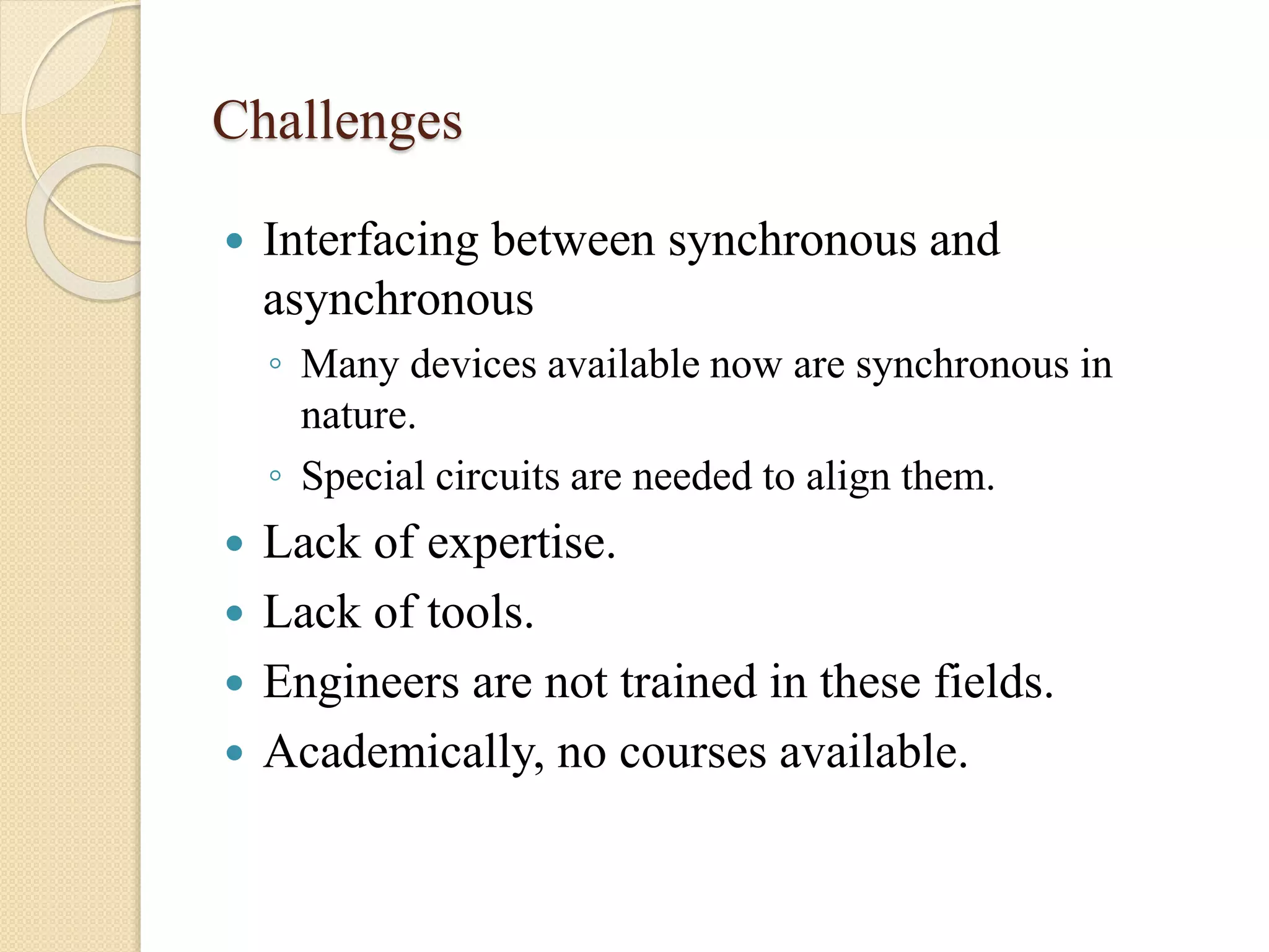 Asynchronous Chips ppt | PPTX