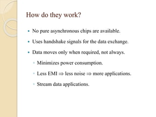 Asynchronous Chips ppt | PPTX