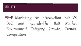 CSE Business 2 Business Marketing.pptx