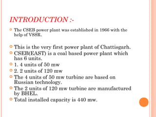 Cseb (chhattisgarh state electricity board) korba east vocational ...