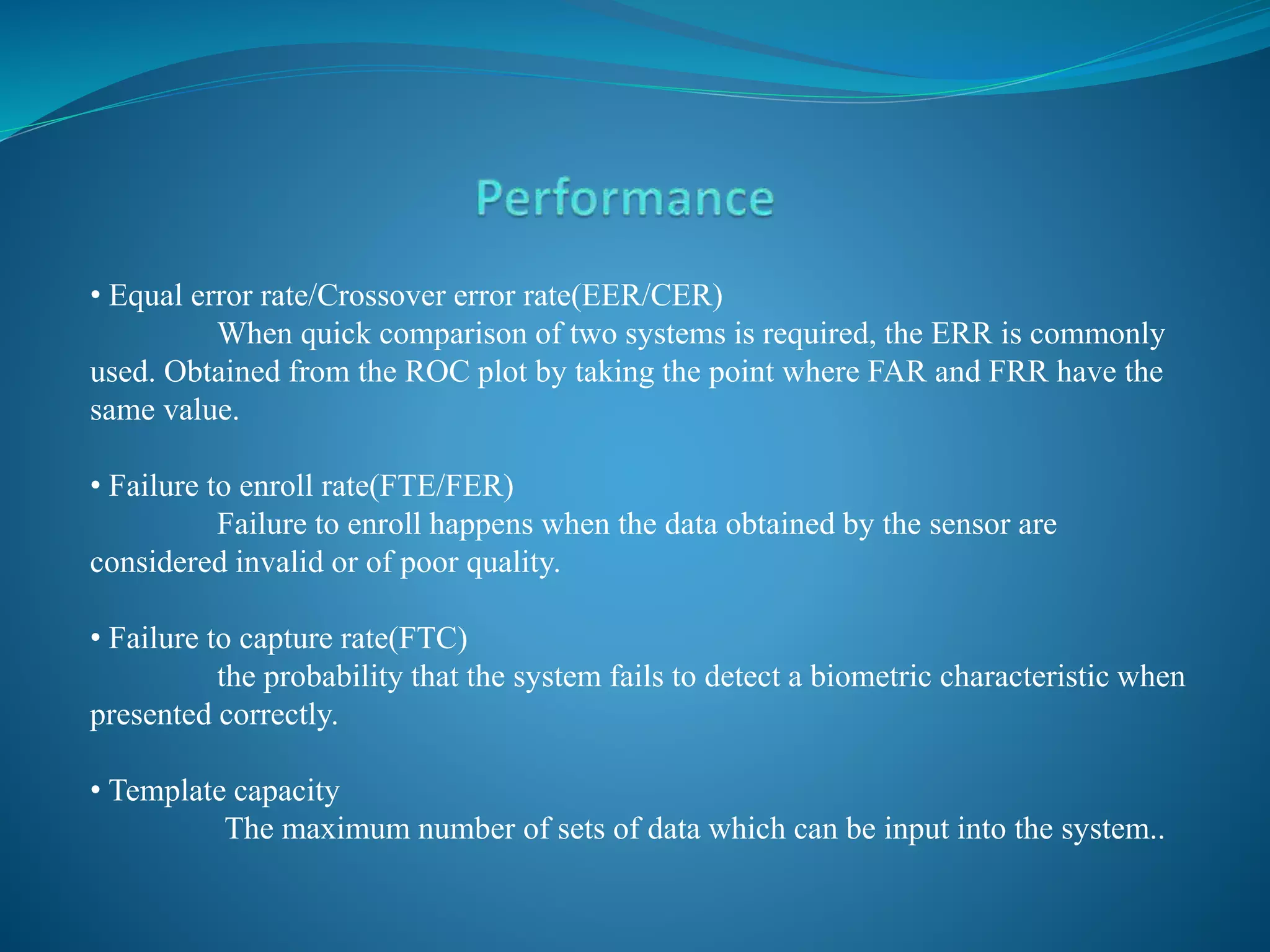 Biometric Security Systems ppt | PPTX