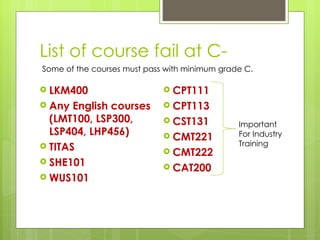 Summarize of CS course guidebook | PPT