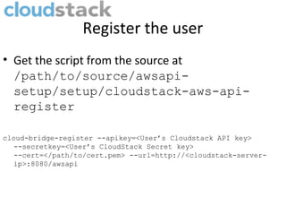 CloudStack EC2 Configuration | PPT