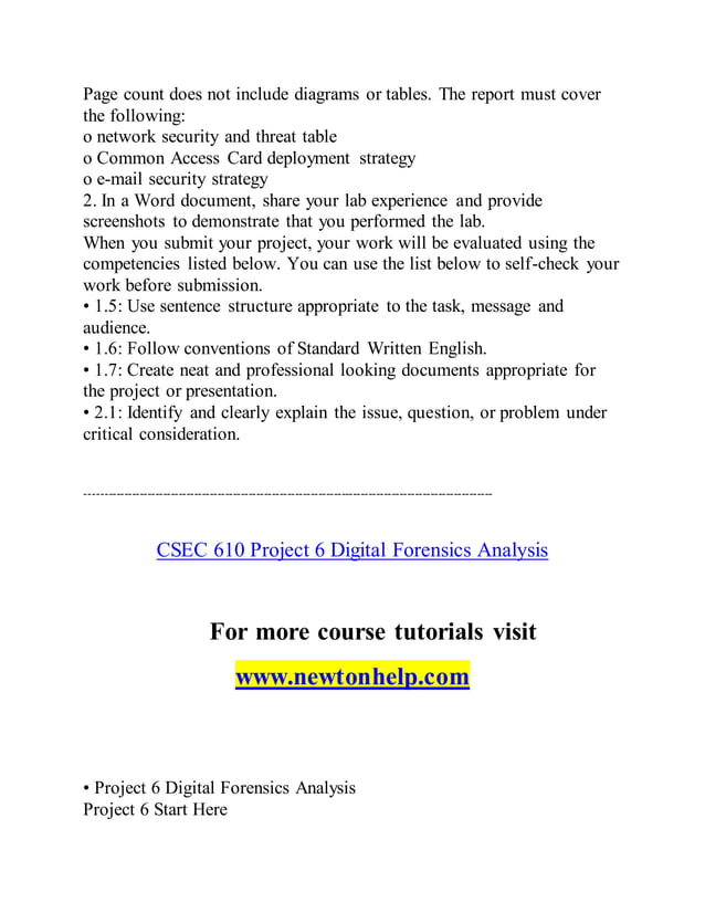 Csec 610 Extraordinary Success/newtonhelp.com