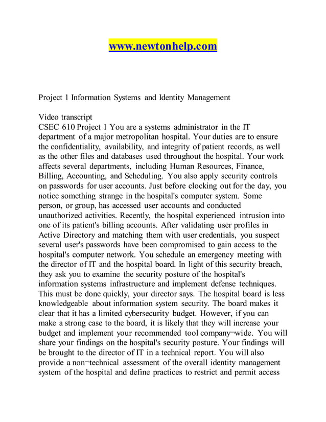 Csec 610 Extraordinary Success/newtonhelp.com