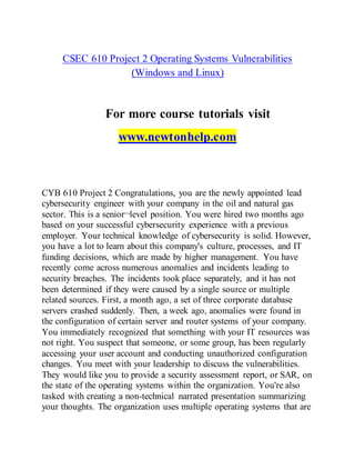 Csec 610 Extraordinary Success/newtonhelp.com