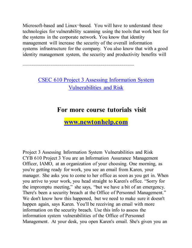 Csec 610 Extraordinary Success/newtonhelp.com