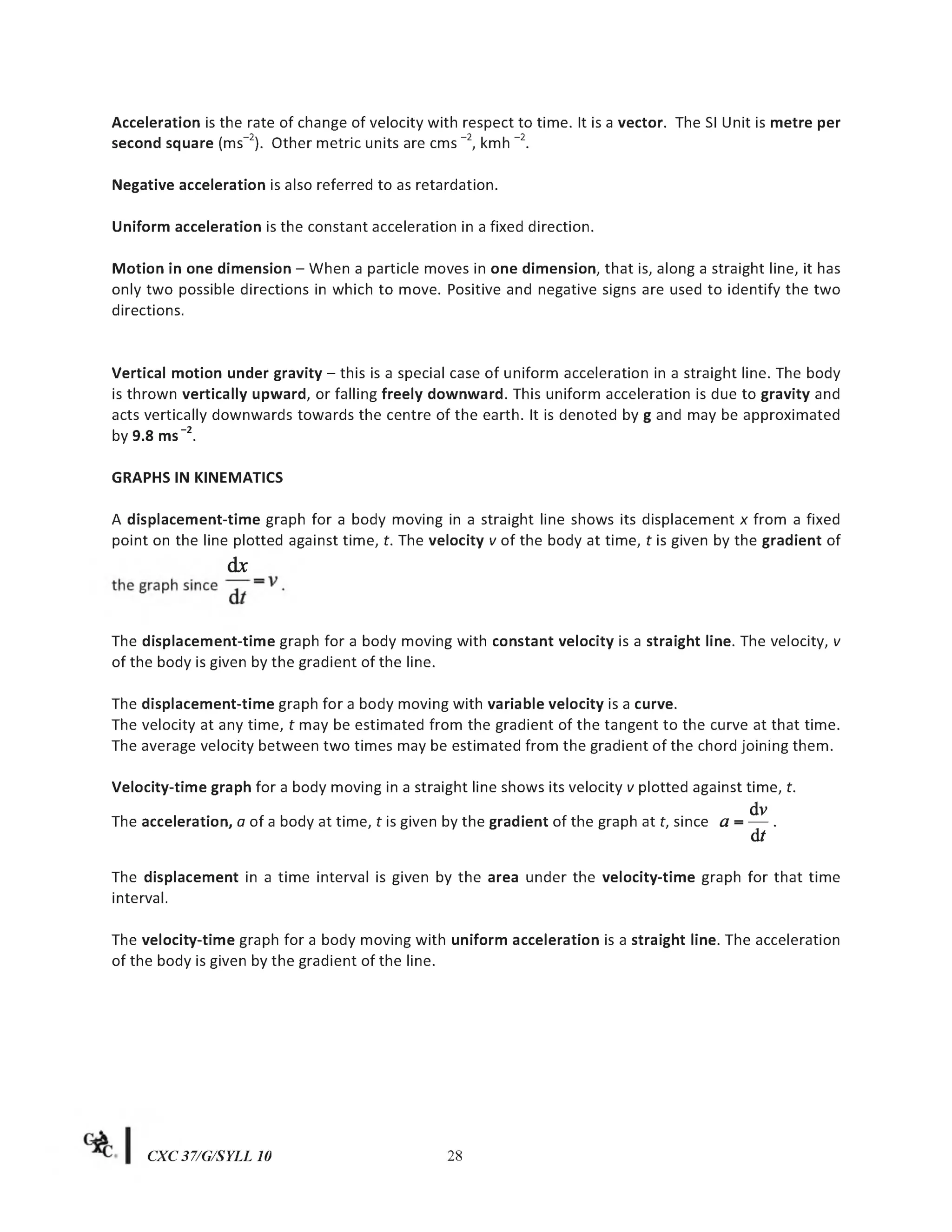 CXC CSEC Syllabus for Additional Mathematics | PDF