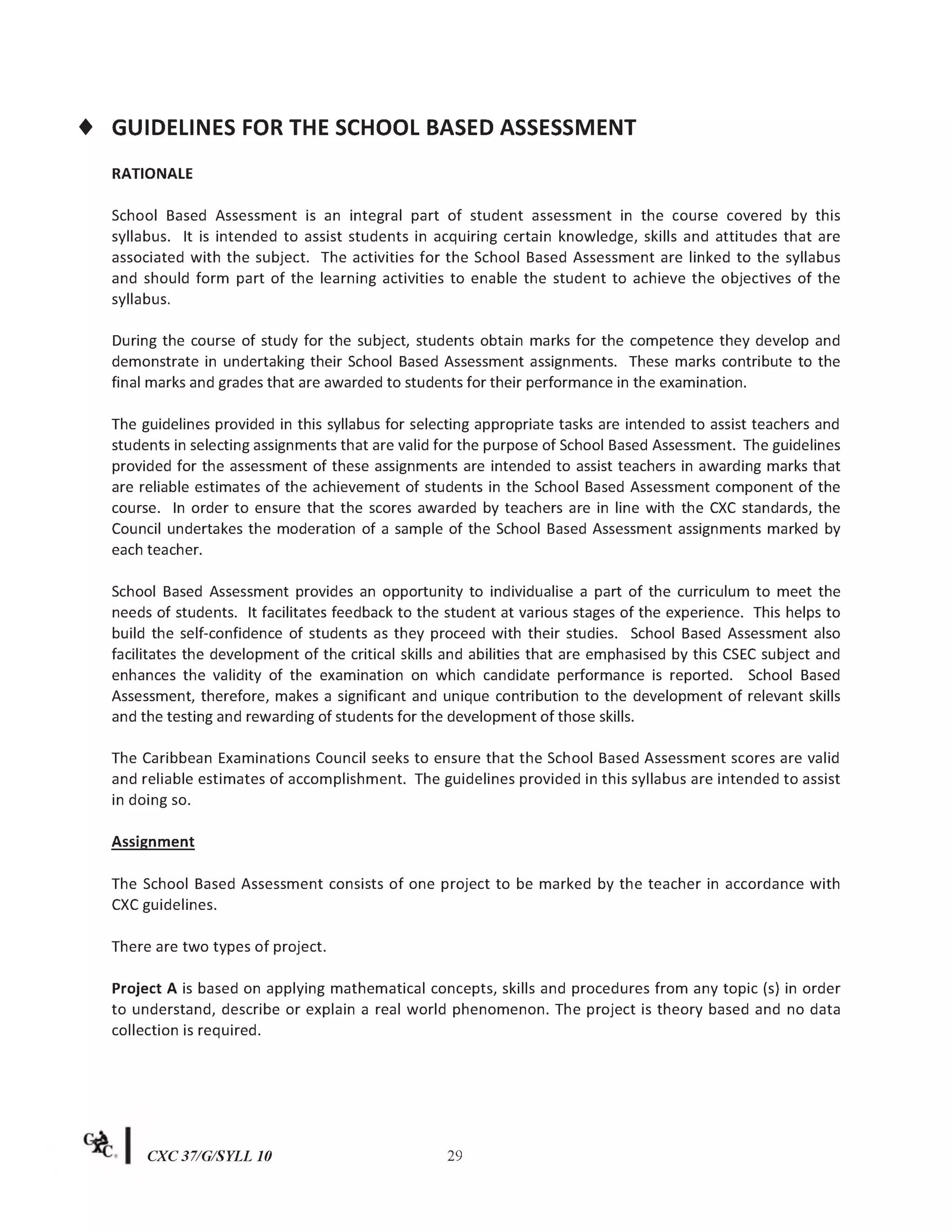 CXC CSEC Syllabus for Additional Mathematics | PDF