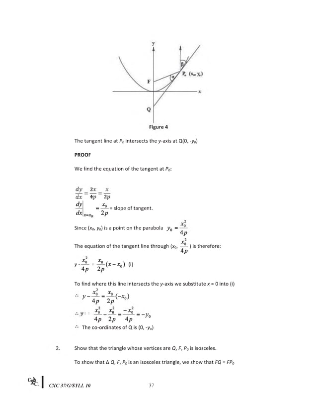 CXC CSEC Syllabus for Additional Mathematics | PDF