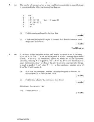 CXC CSEC Syllabus for Additional Mathematics | PDF