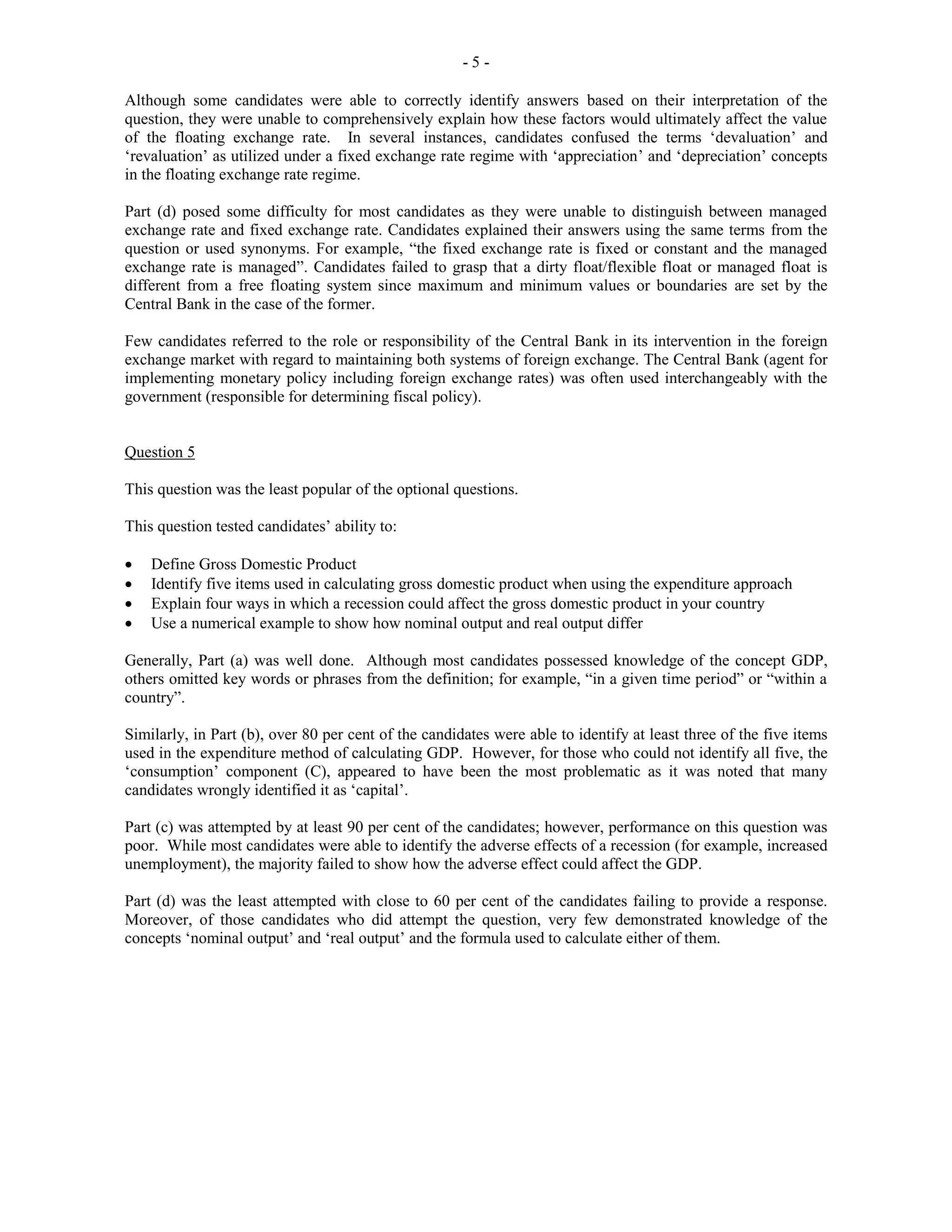 CXC CSEC Syllabus for Economics | PDF