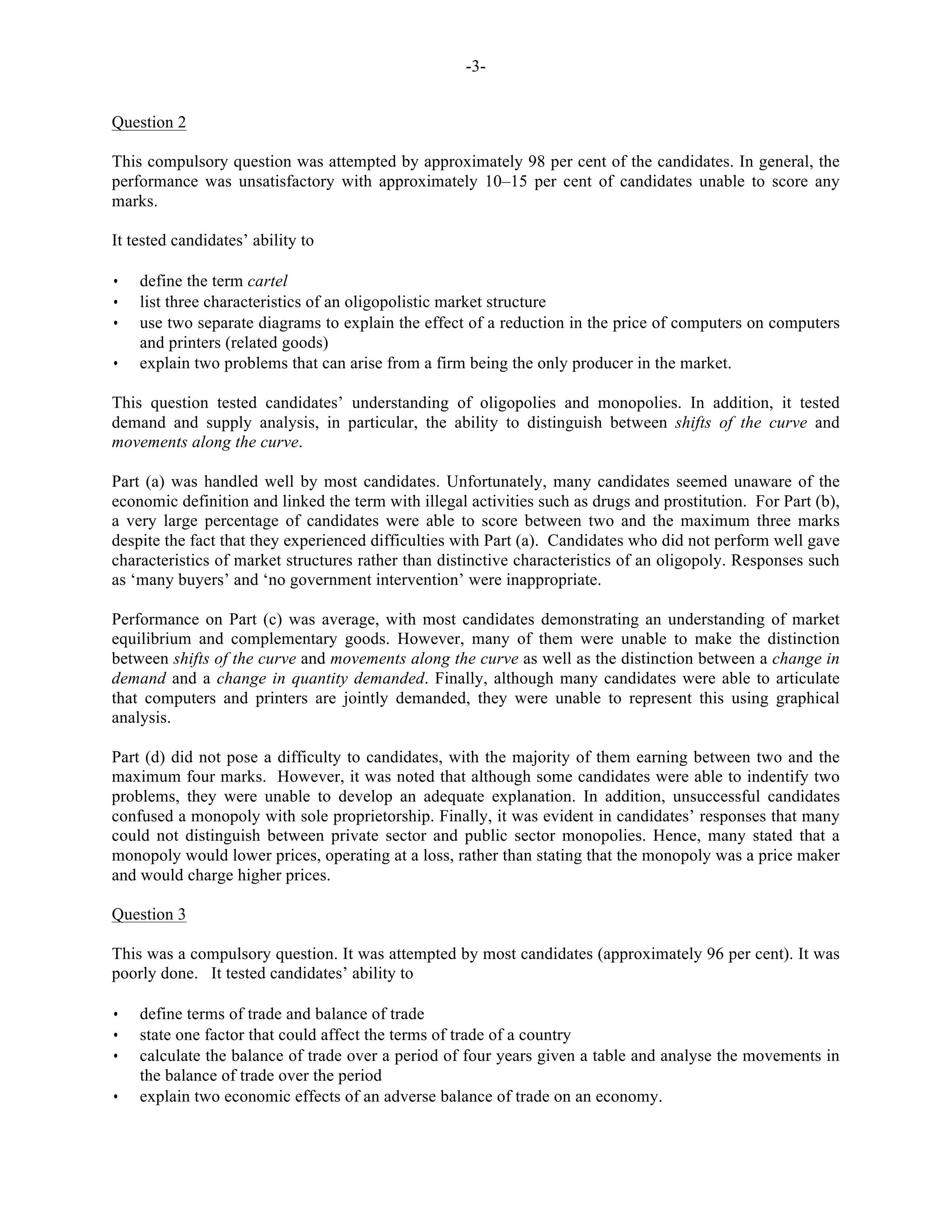 CXC CSEC Syllabus for Economics | PDF