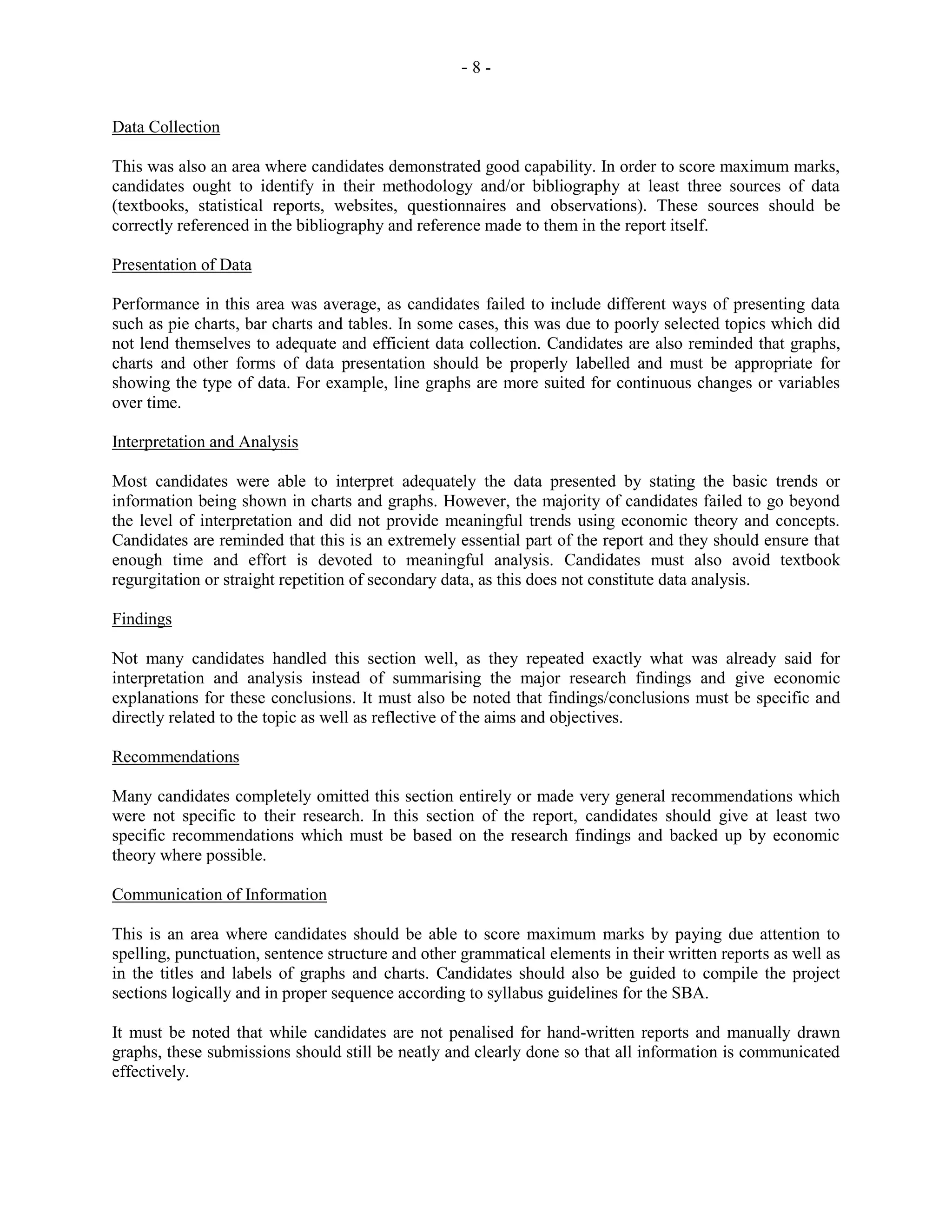 CXC CSEC Syllabus for Economics | PDF