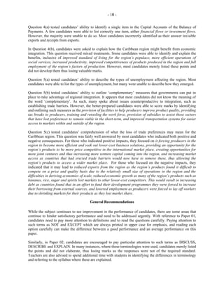 CXC CSEC Syllabus for Economics | PDF