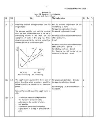 CXC CSEC Syllabus for Economics | PDF