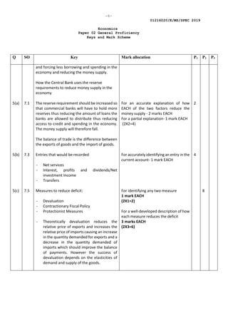 CXC CSEC Syllabus for Economics | PDF