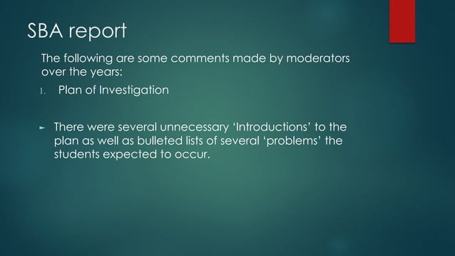 CSEC English SBA.pdf | Educational Assessment | Education