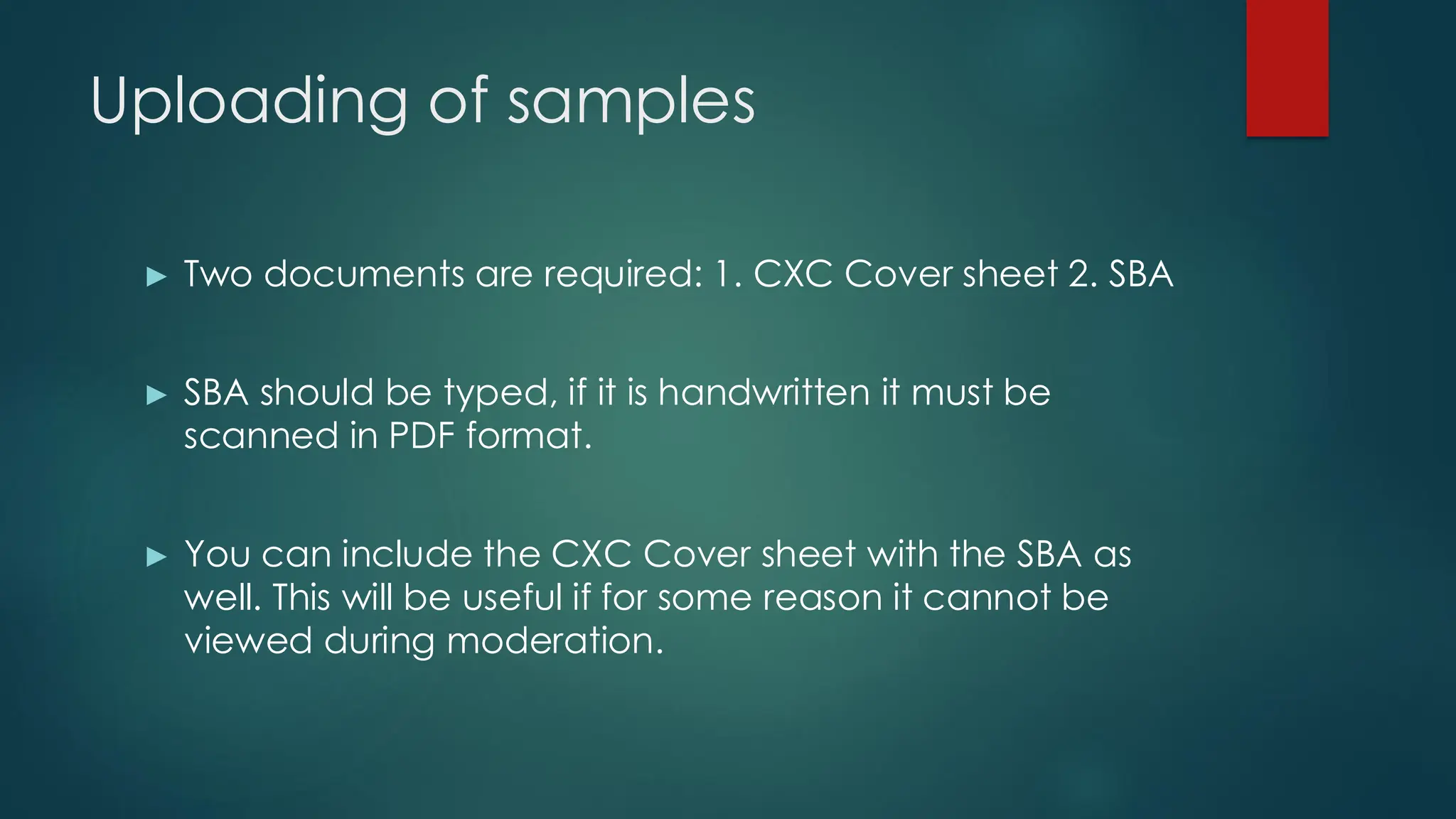 CSEC English SBA.pdf SBA Guideline for 24 | PDF