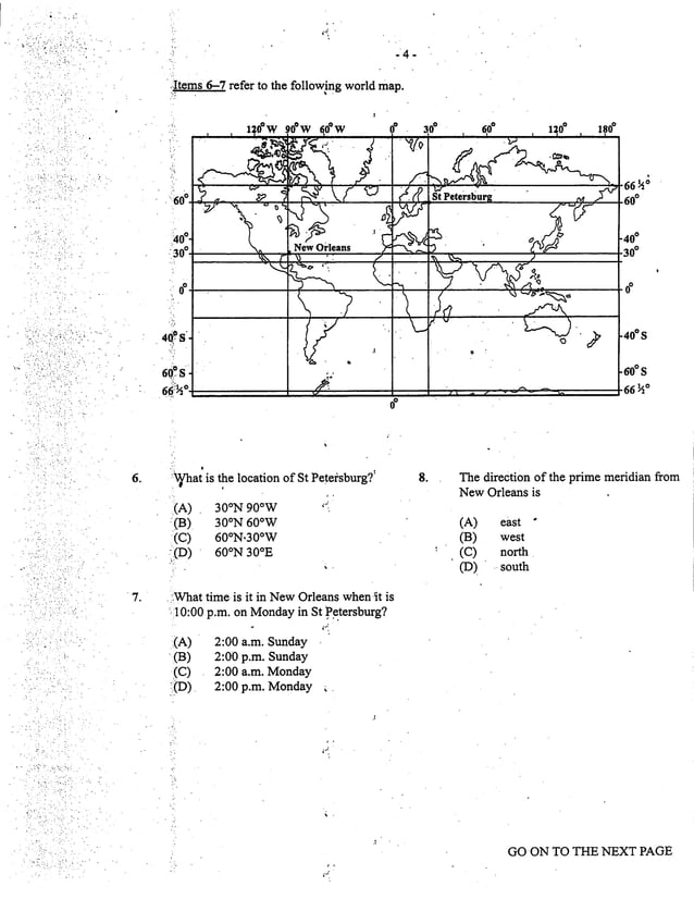 CSEC GEOGRAPHY PAPER 1- JUNE 2015 | PDF